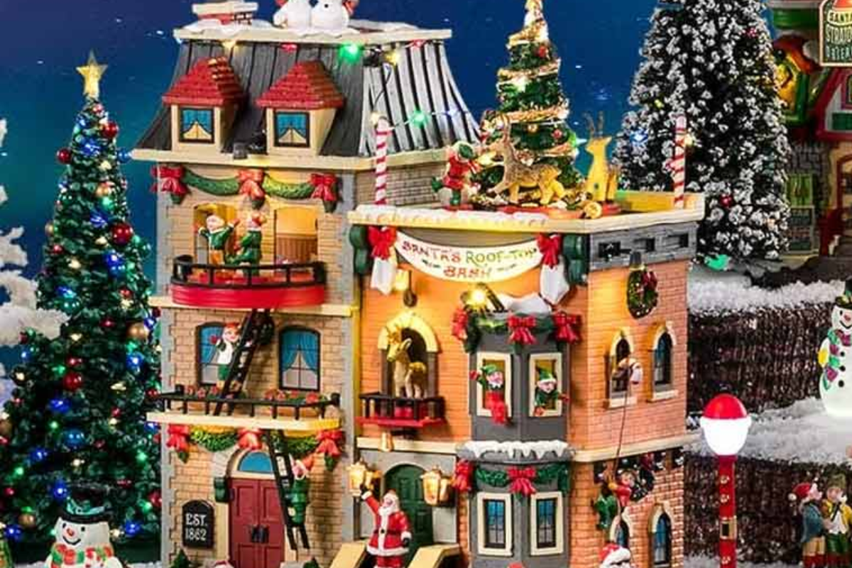 Lemax Buildings & Animated | Lemax Village – Almondsbury Garden Centre