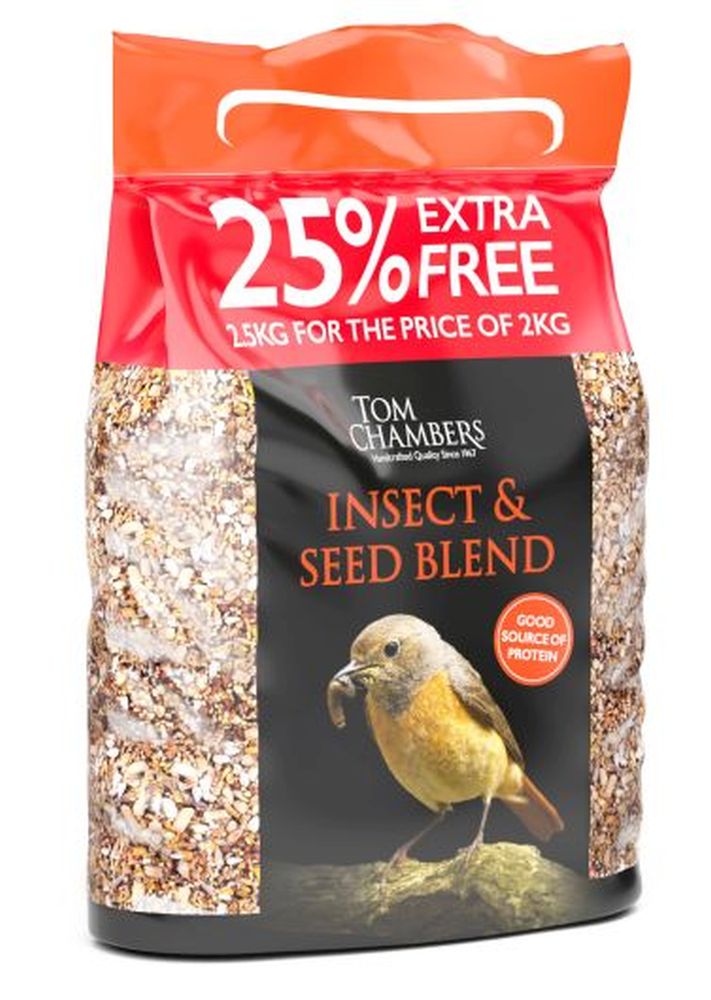 Insect 'n' Seed Blend - 25% FOC - 2.5kg – Almondsbury Garden Centre