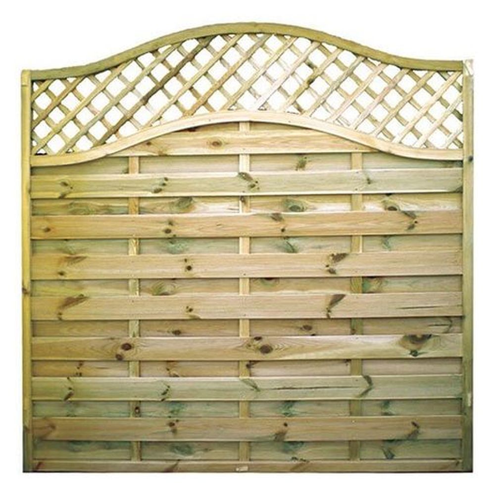 San Remo Omega Panel with Trellis 1.8 – Almondsbury Garden Centre